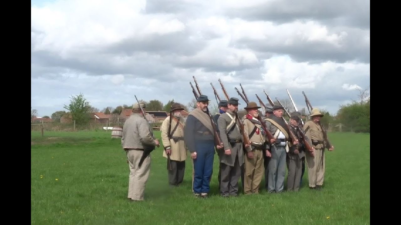 Confederates Drill Practice! - Murton Park 2024 - YouTube