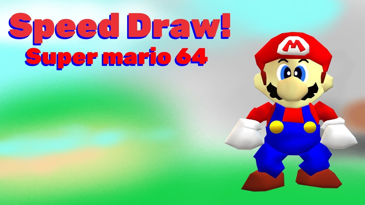 Speed Draw! (Mario 64) - YouTube
