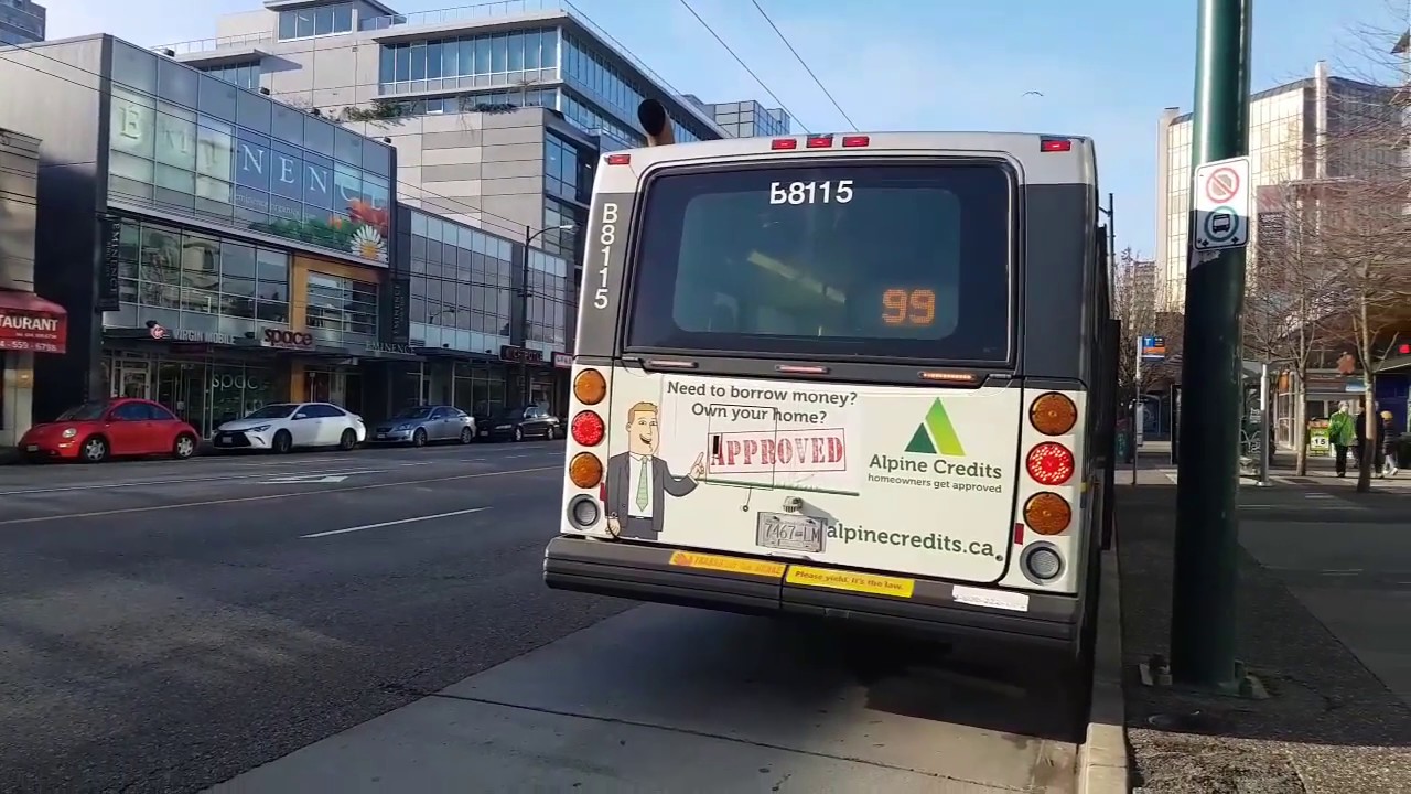 Translink 2007 New Flyer D60LFR B8115 - YouTube