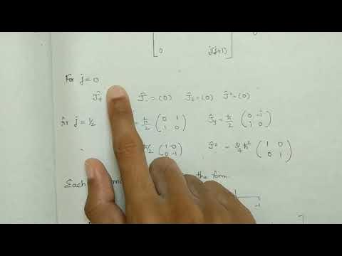 Angular momentum Matrices Jz, J^2 Part 1 (480p) | Quantum Mechanics | NNN - YouTube