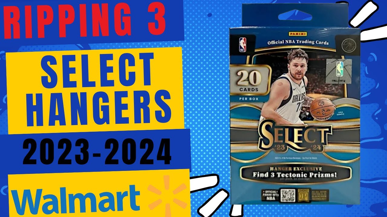 Select Hanger Basketball 2023/2024 From Walmart Ripping 3 Boxes - YouTube
