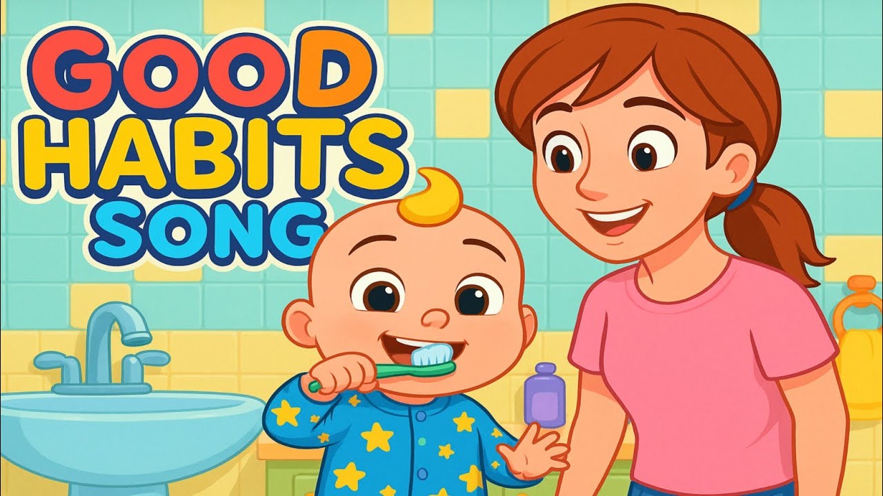 Good Habits Song for Kids | Learn Healthy Habits with Baby and Mommy ...