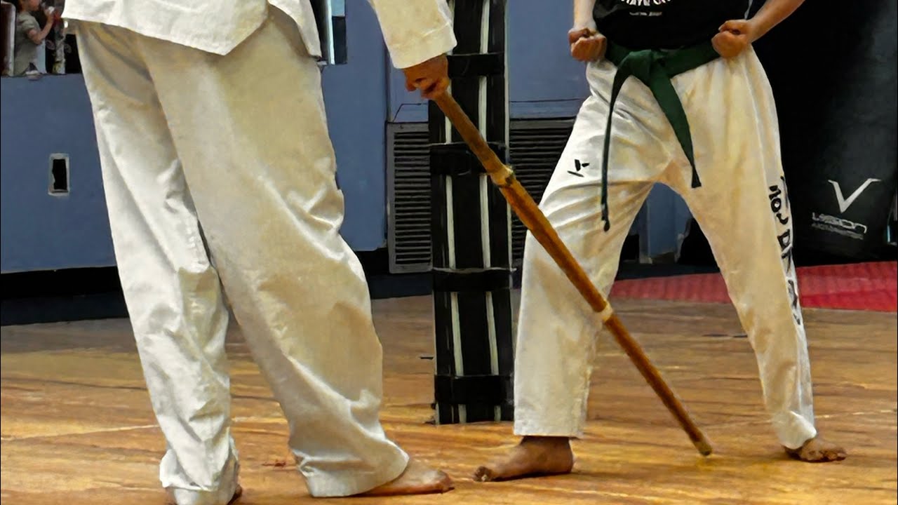When you see Master Park get the stick out, you know it will be intense ...