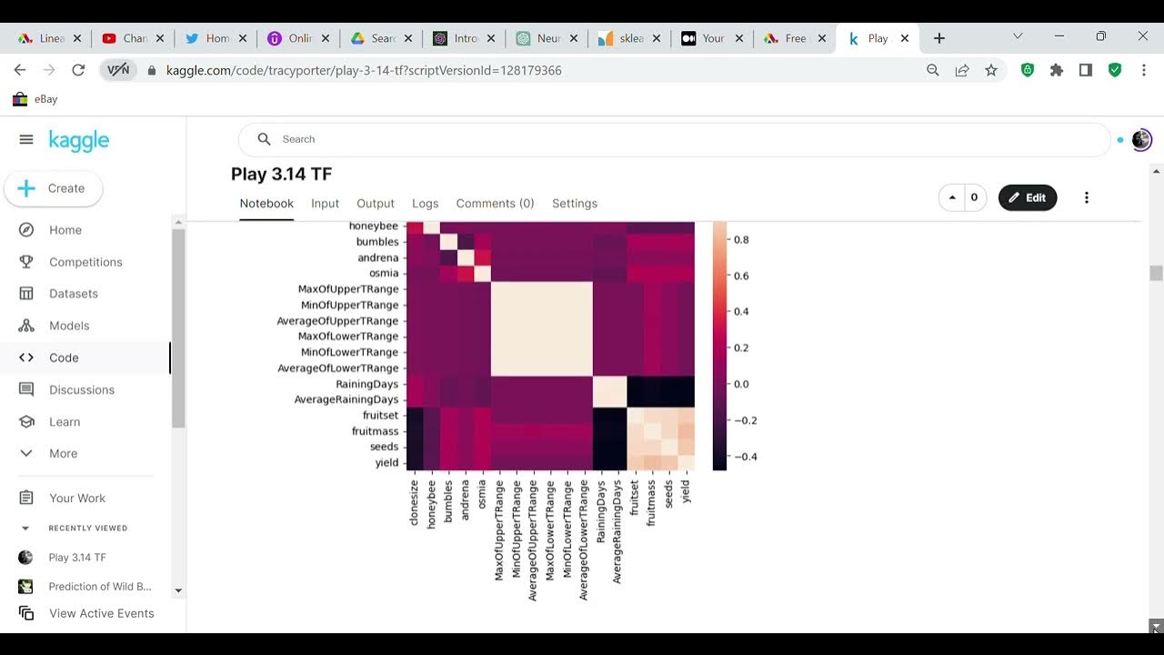 Code review Kaggle Playground series 3 episode 14 - Blueberry yields - YouTube