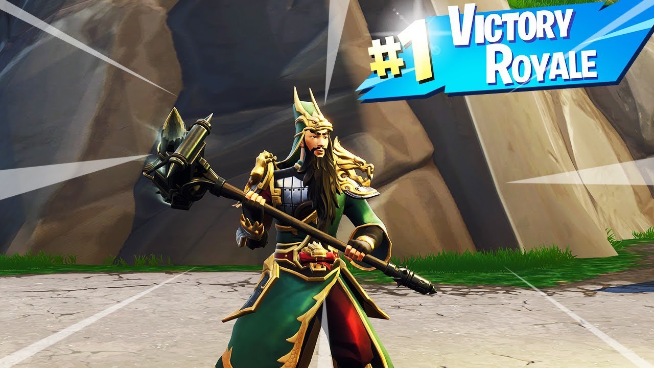 NEW "GUAN YU" Skin Gameplay In Fortnite Battle Royale!! - YouTube