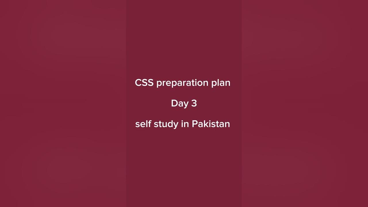 CSS preparation from zero | CSS preparation at home | css preparation without academy @Css_143 ...