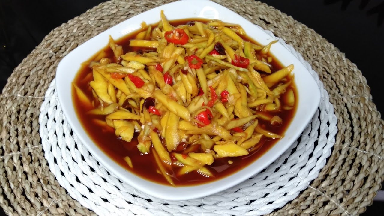 Mangga Teto, Rujak Mangga Ala Manado, Buatnya Super Gampang, Pedas ...