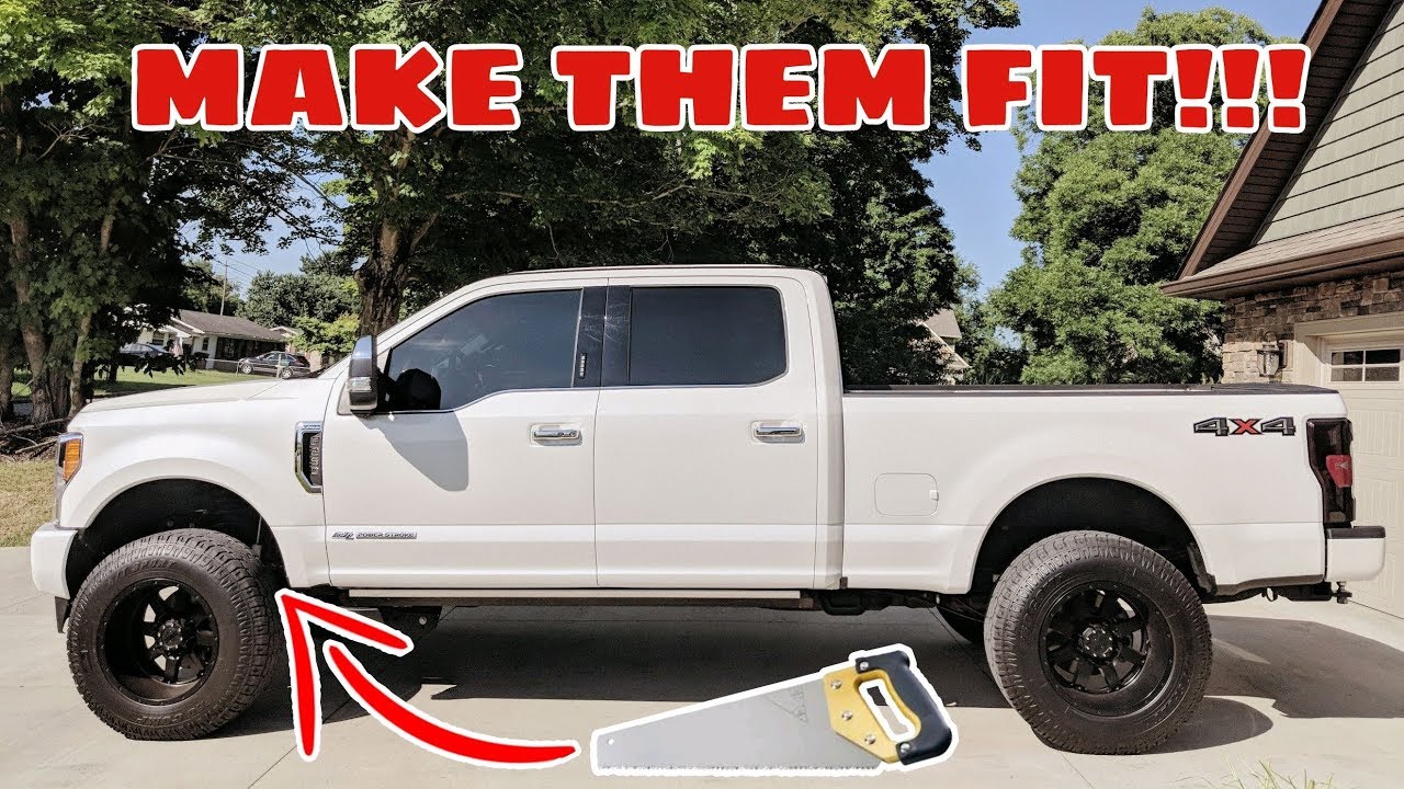 HOW TO FIT 37's LEVELED/NO RUB!!! - YouTube