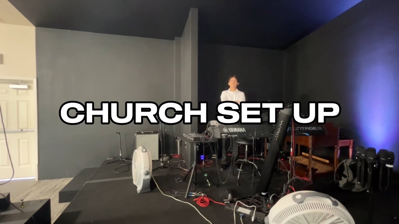 Home Church Set Up! - YouTube