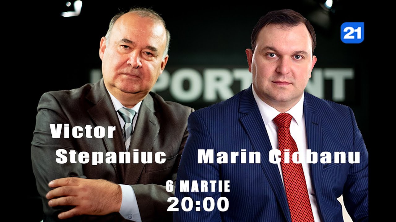 Marin Ciobanu la emisiunea IMPORTANT - YouTube