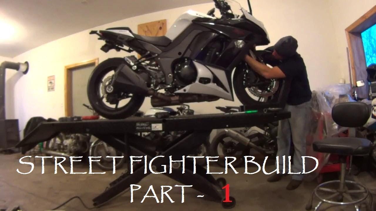 Street fighter build - part 1 tear down - YouTube