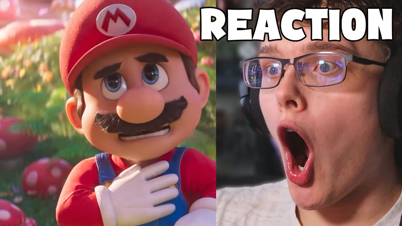 THE SUPER MARIO BROS MOVIE Teaser Trailer REACTION! - YouTube