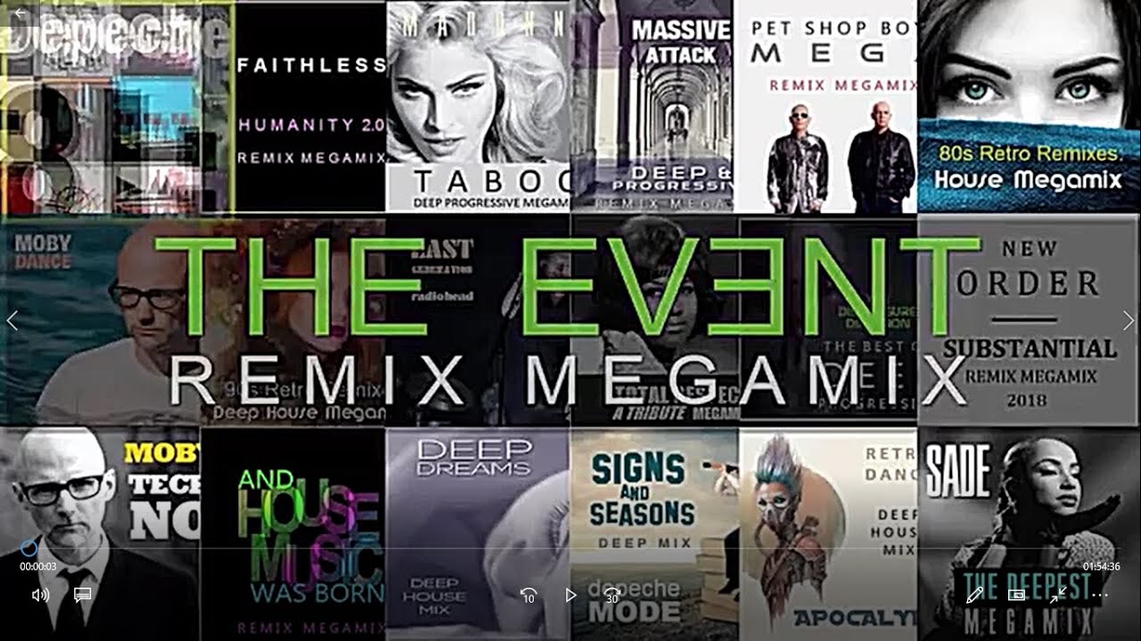The Event: Remix Megamix (Sade, Madonna, DM, Moby, PSB etc) - YouTube