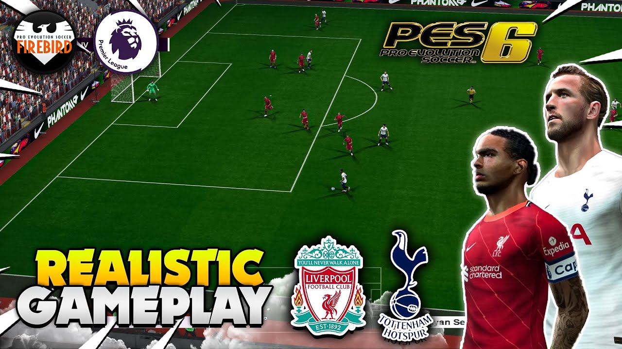 PES 6 Patch Firebird March Edition 21/22 | Premier League (Liverpool v ...