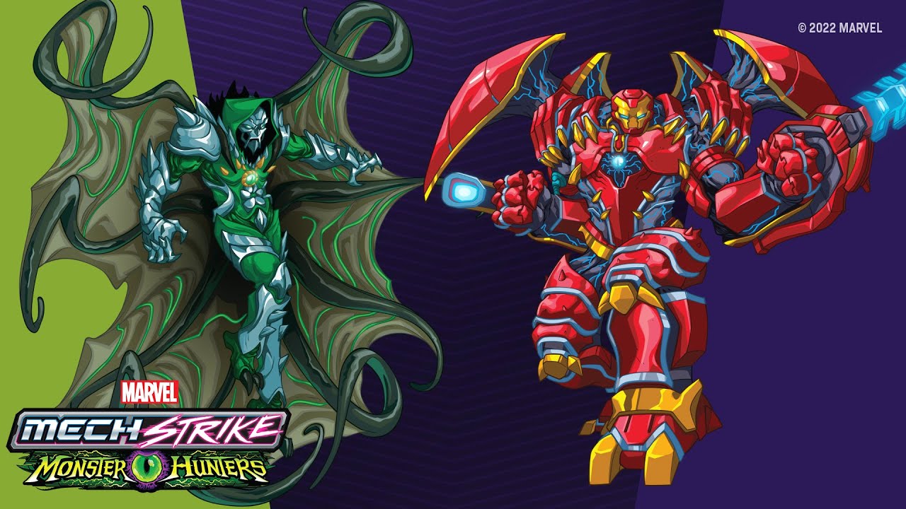 Doctor Doom Vs. Iron Man! Marvel's Avengers Mech Strike: Monster ...