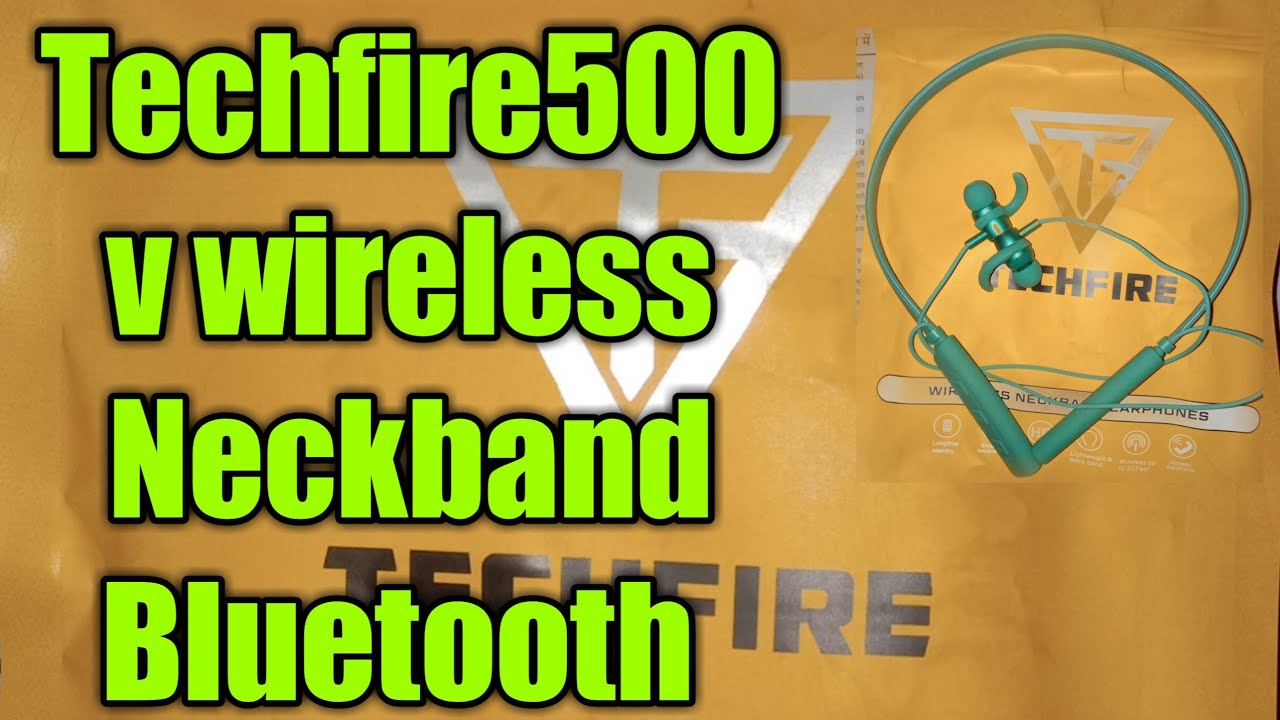 TECHFIRE🤑🤑 Fire 500v2 Unboxing Wireless Bluetooth Hearphones ll How To ...