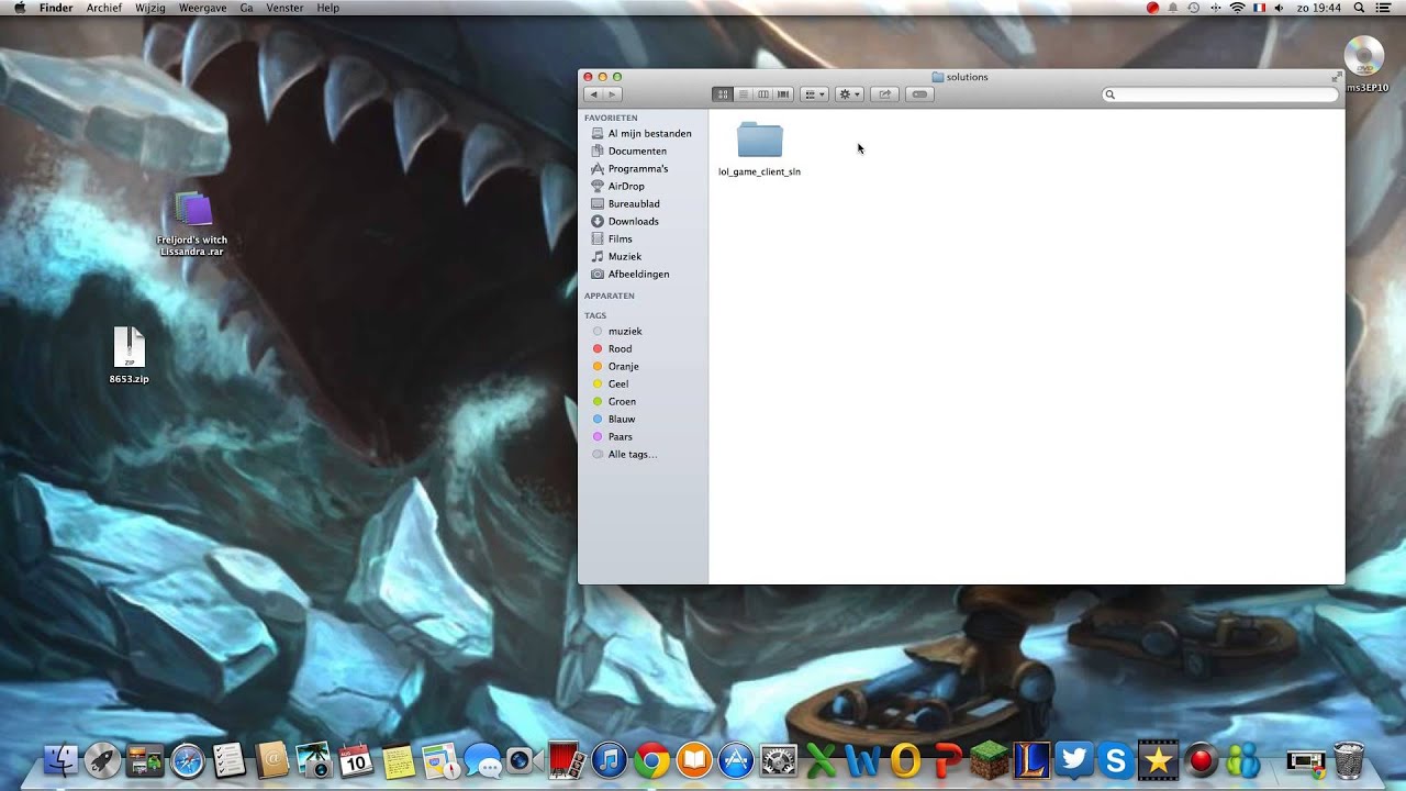 (league of legends) hoe installeer je een nieuwe hub mac - YouTube