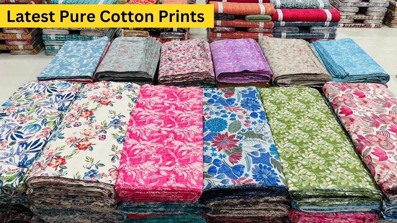 Latest Cotton Prints Wholesale | Fabrics Wholesale Market | Wholesale ...