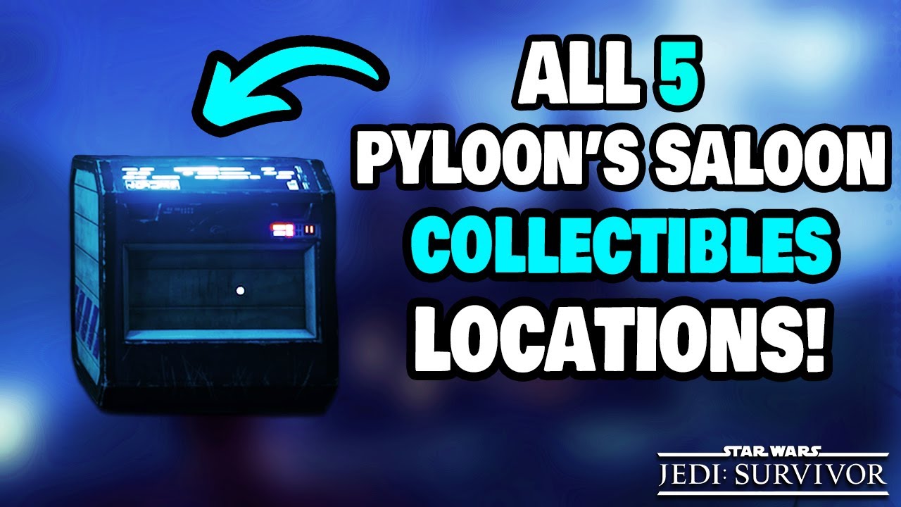 ALL 5 Pyloon's Saloon Collectibles Locations in Star Wars Jedi Survivor ...