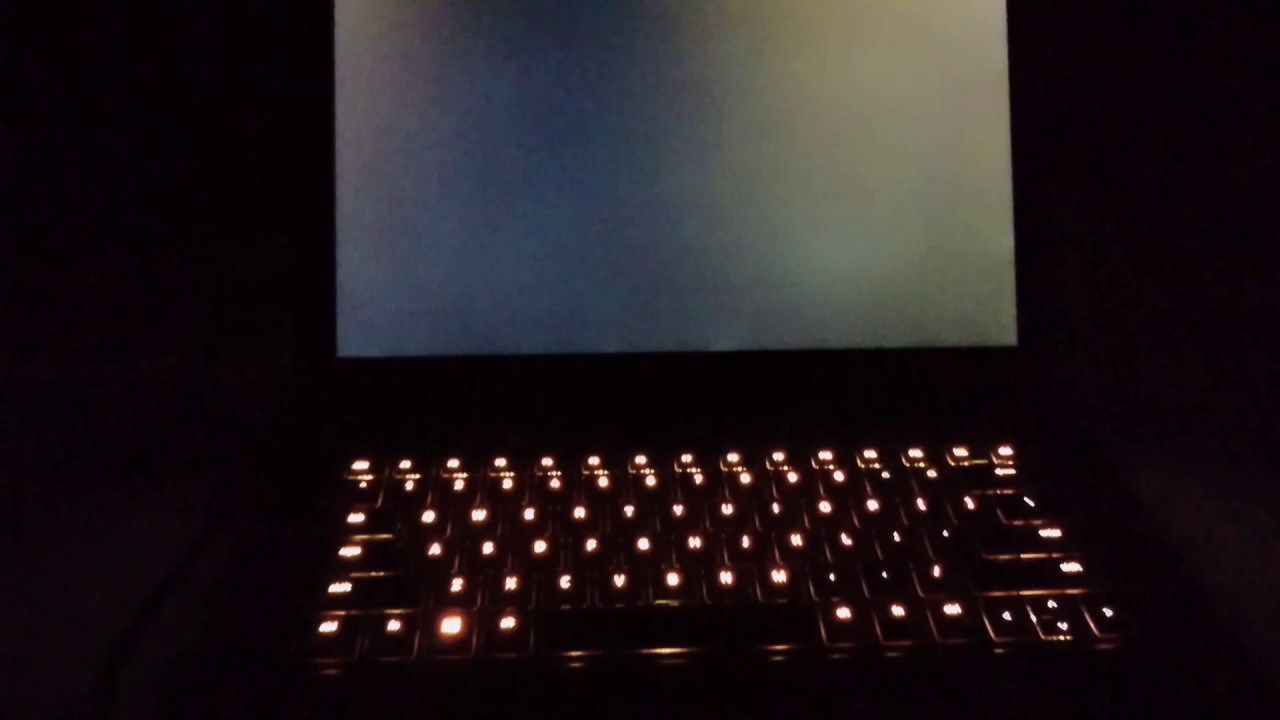 Razer Blade Full HD 2017 Backlight Bleed Test - YouTube