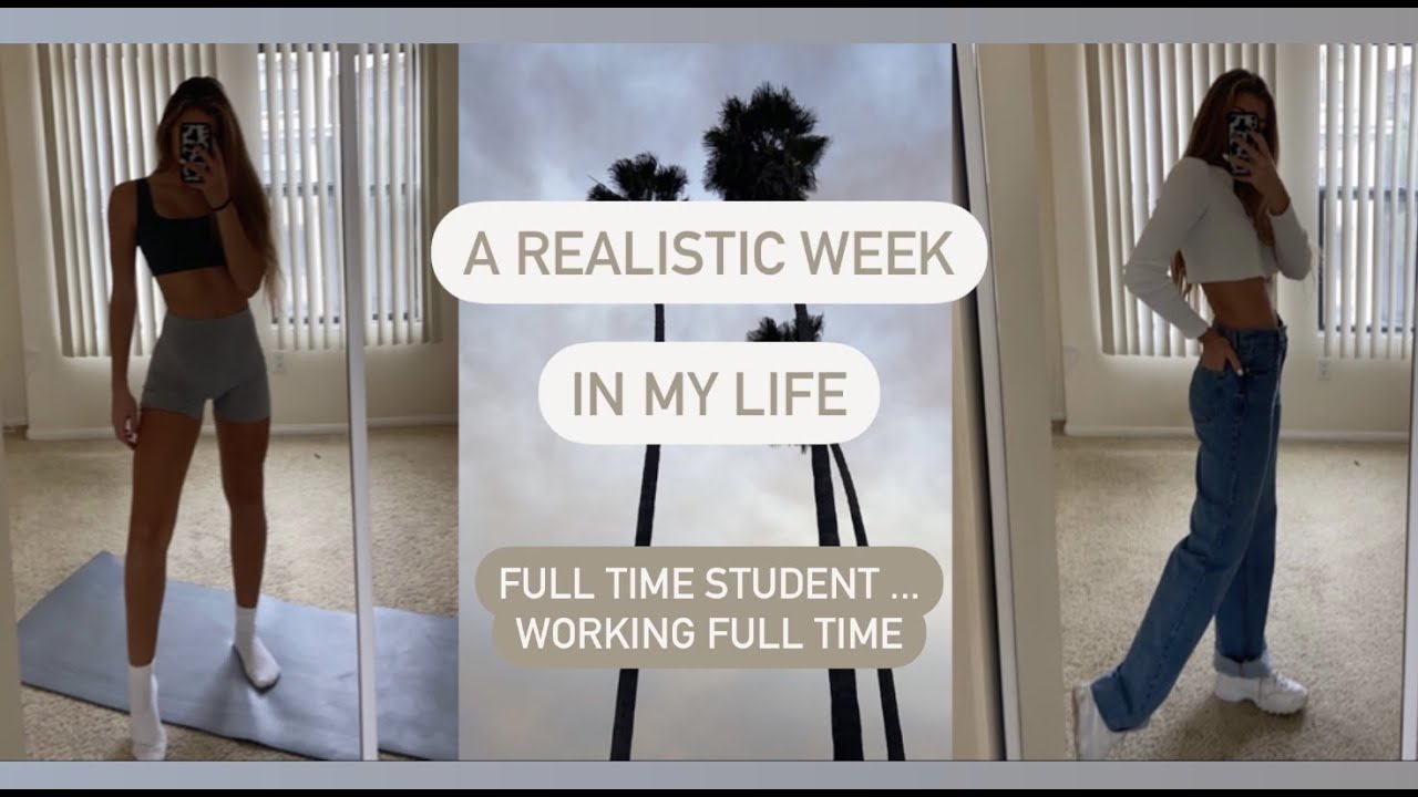 a realistic week in my life in la / college and work - YouTube