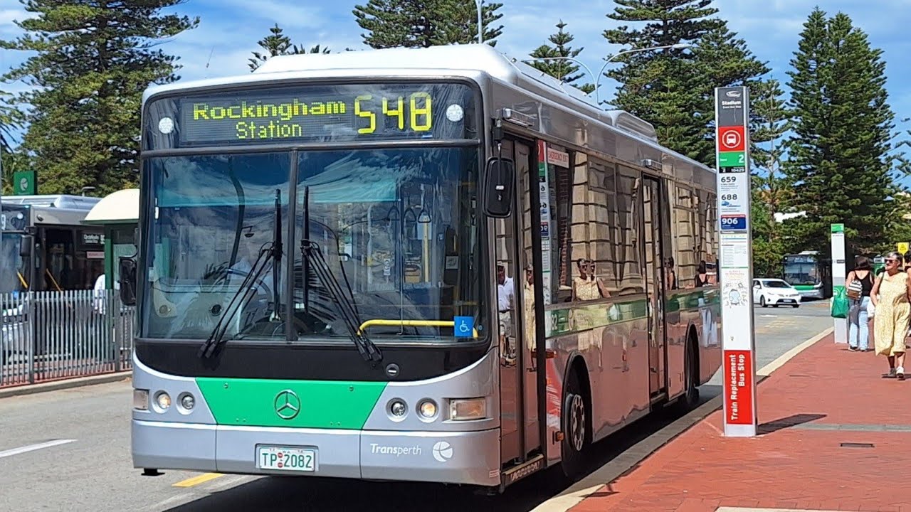 [Rocky Gas Boom] Transperth Bus Route No. 548 (TP2082) Fremantle ...