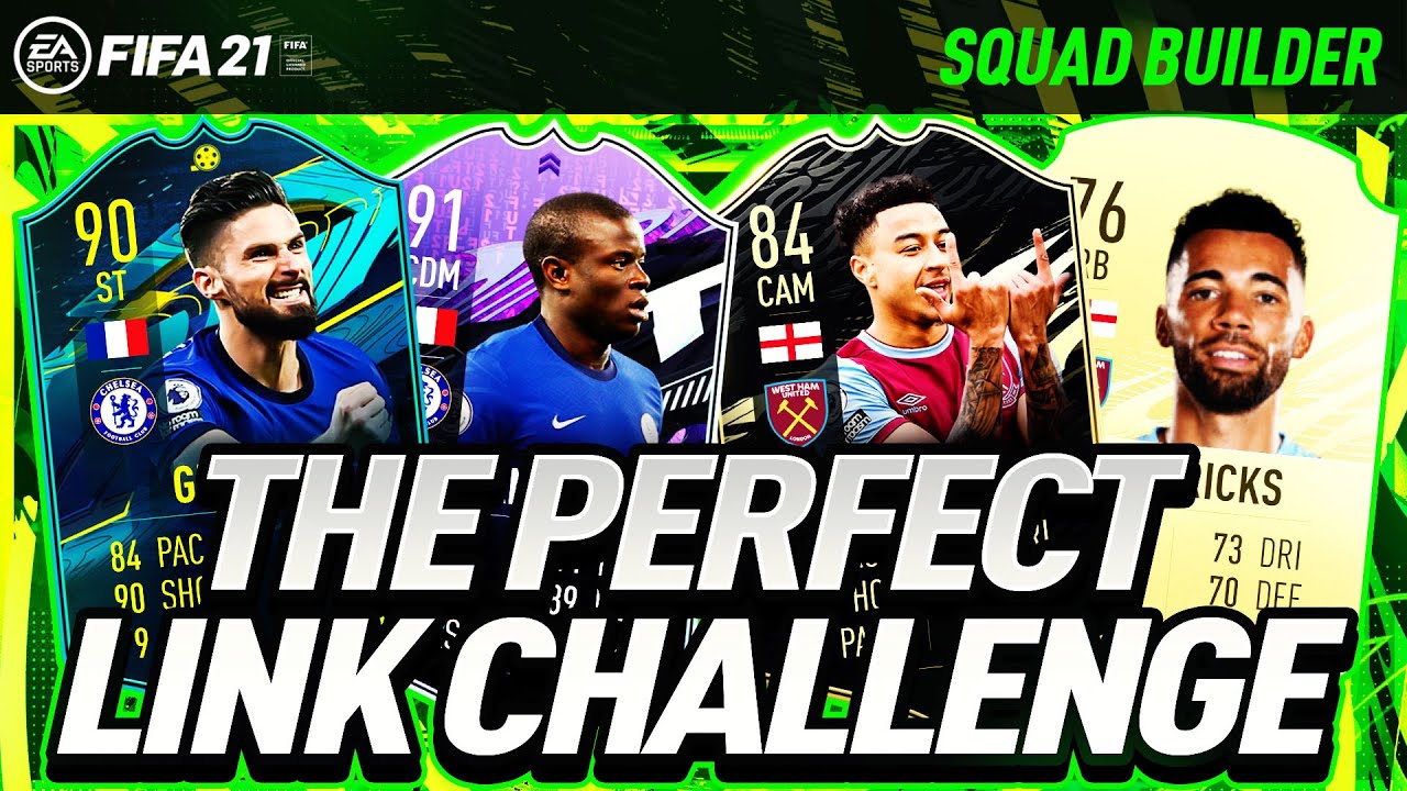THE PERFECT LINK SQUAD CHALLENGE! FIFA 21 ULTIMATE TEAM! - YouTube