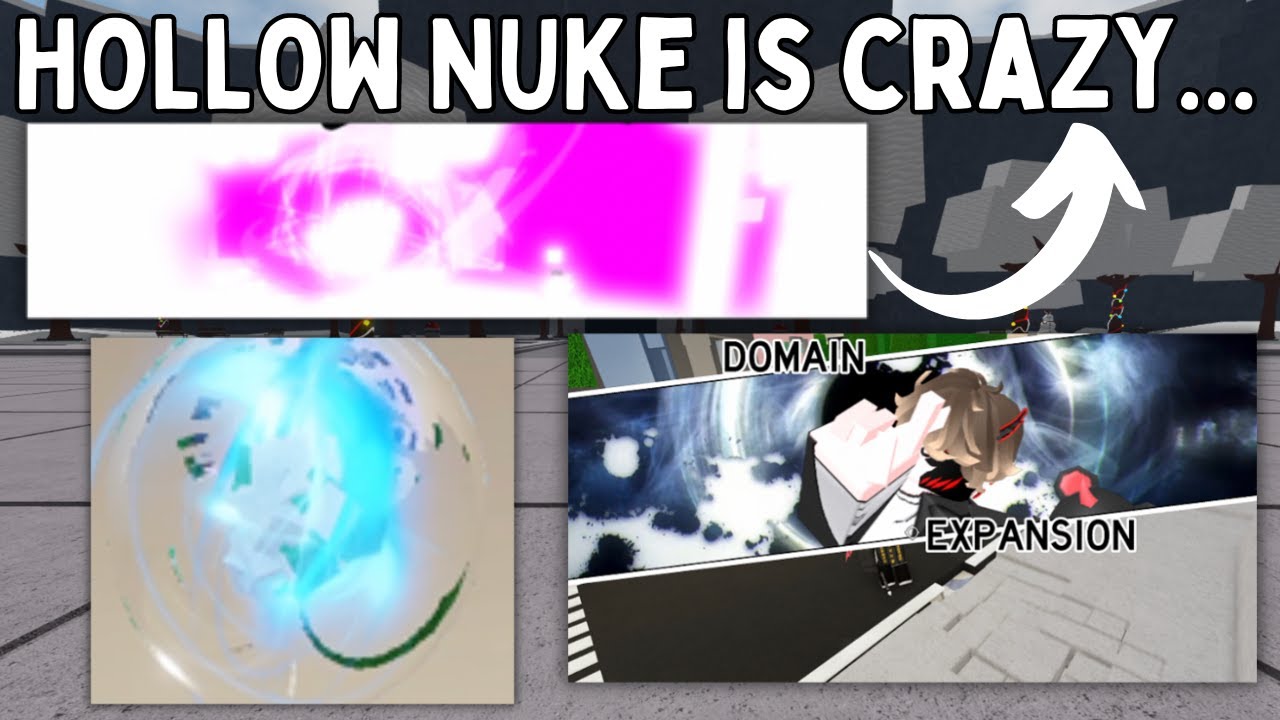 NEW JUJUTSU kaisen game GOES CRAZY! (HOLLOW NUKE) | Jujutsu Shenanigans ...