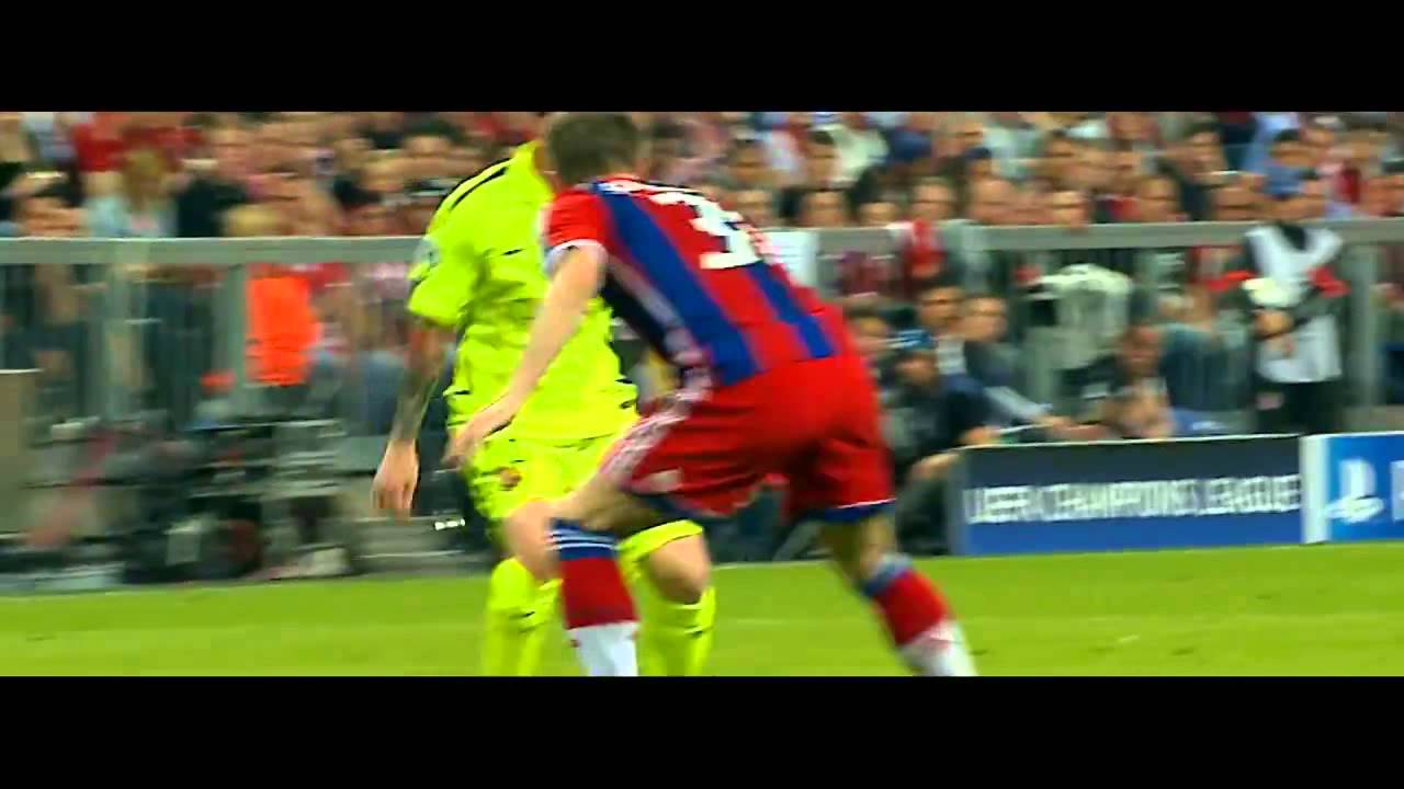 Messi, Suarez & Neymar vs Bayern VIP Camera 12 05 2015 - YouTube