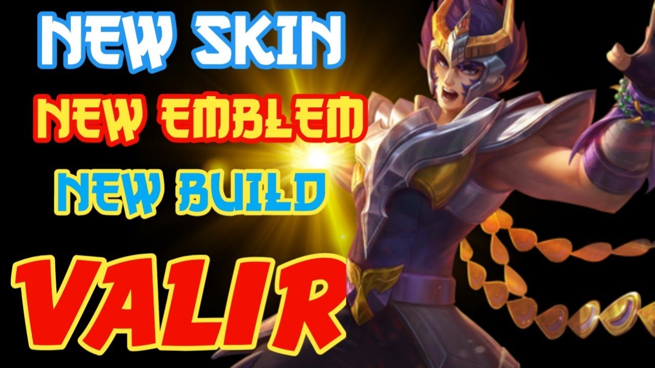 Tank Emblem valir gameplay | Valir best Build | Valir mobile legends ...