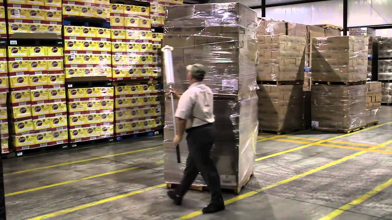 Nelson Stretch Wrap Dispenser - YouTube