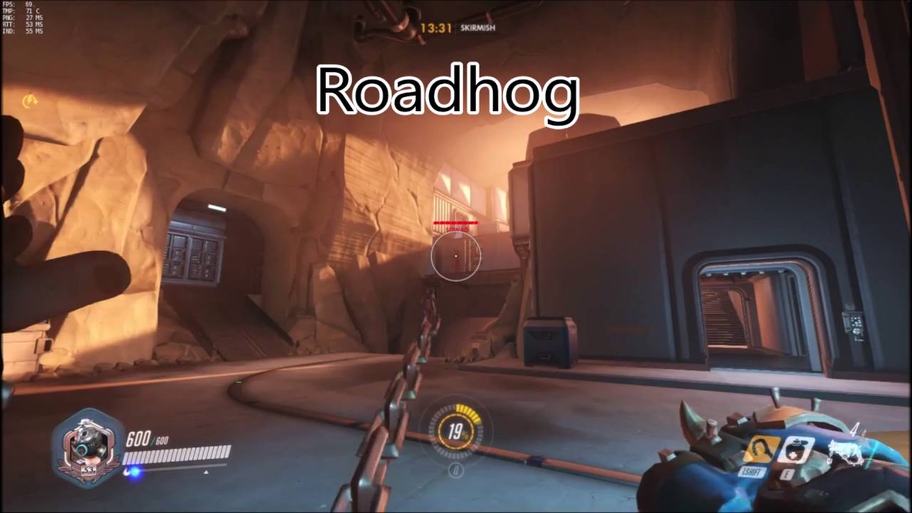 Overwatch Hitbox Test - YouTube