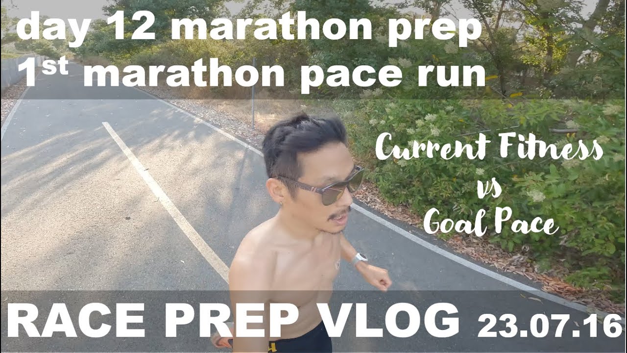 1ST MARATHON PACE WORKOUT IN AN 80-MILE WEEK. CURRENT FITNESS VS GOAL PACE. SIMULATING END OF ...