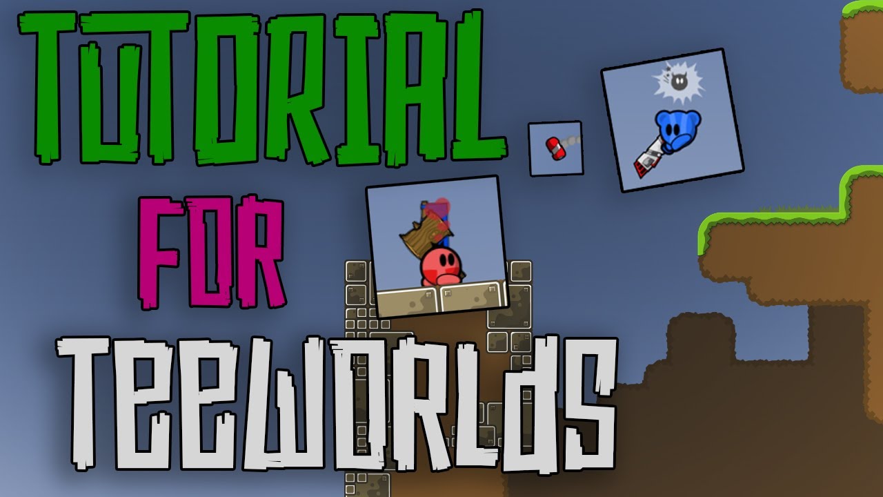 Teeworlds - туториал - YouTube