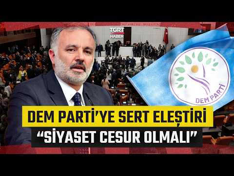 Ayhan Bilgen'den DEM Parti'ye Sert Eleştiri: \