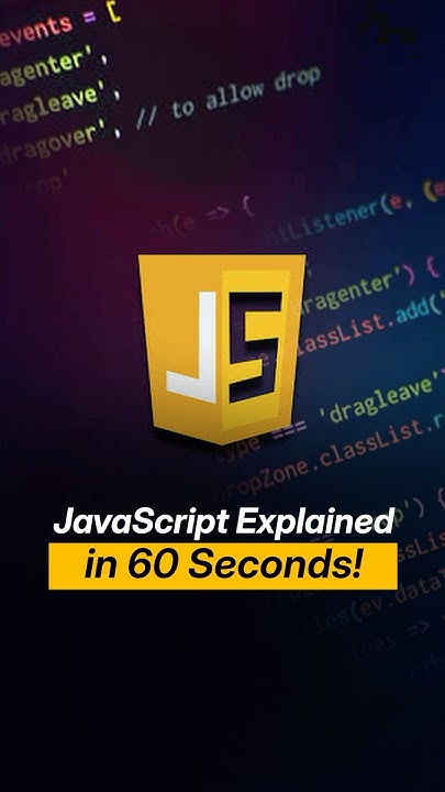 Google SDE Explains JavaScript in 60 Seconds!⚡️ - YouTube