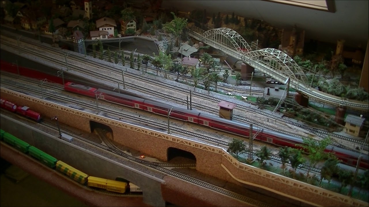 Marklin modelbaan 19 03 2019 - YouTube