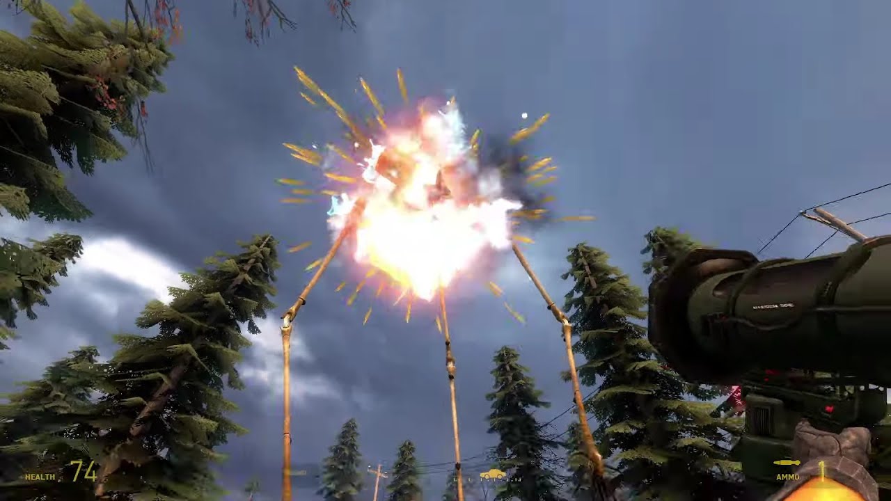 White Forest strider battle (Hard difficulty) - YouTube