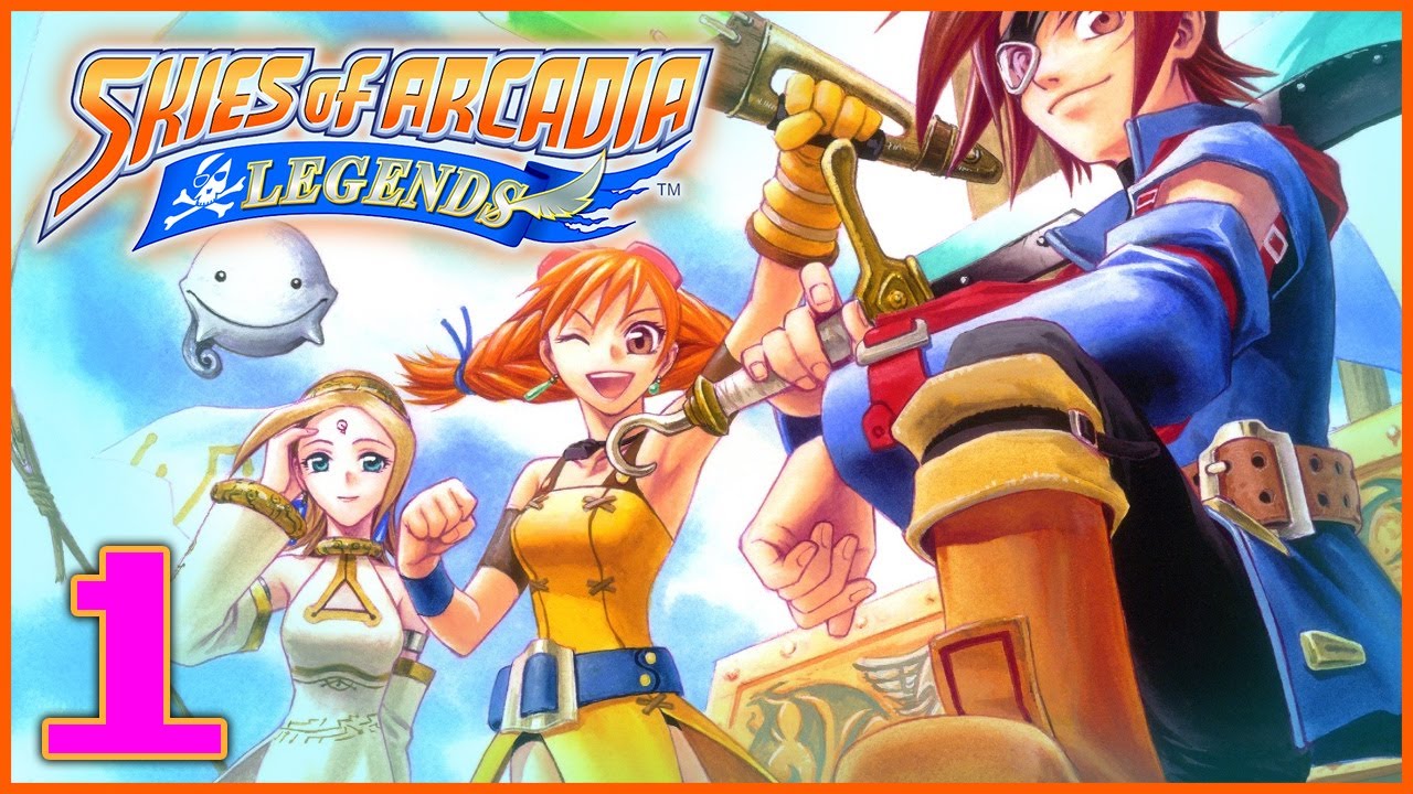 🔴 Let's Play Skies of Arcadia Legends | Part 1 - Sailing the Skies ...