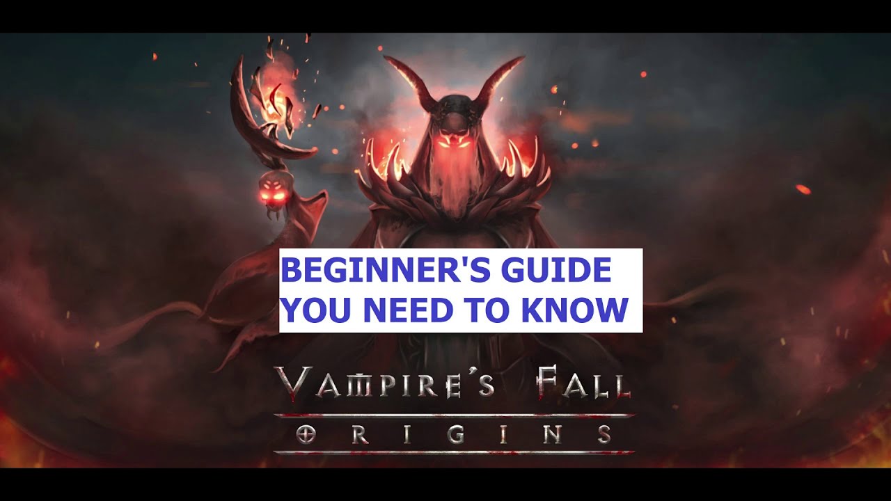 VFO / VAMPIRE'S FALL : ORIGIN RPG - BEGINNER'S GUIDE - YouTube