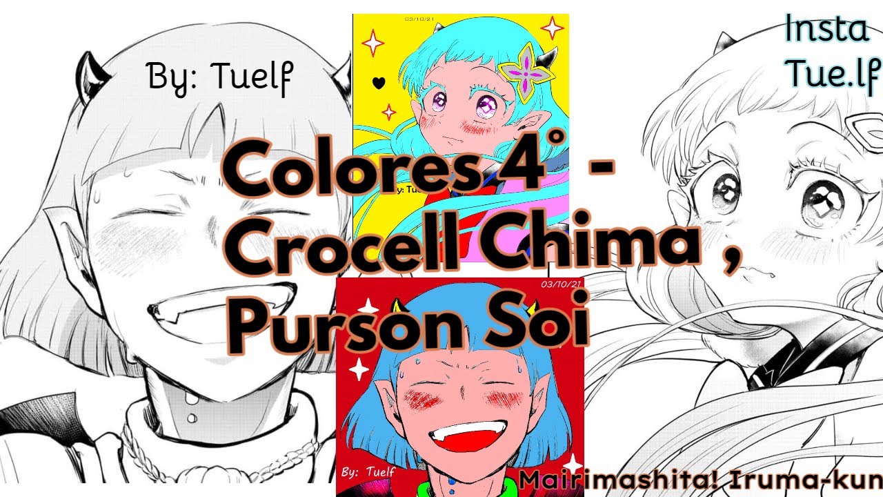 Colores 4° - Crocell Chima , Purson Soi - Mairimashita! Iruma-kun ...