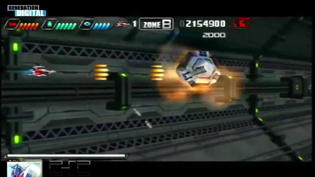 Darius Burst PSP Review LP - YouTube