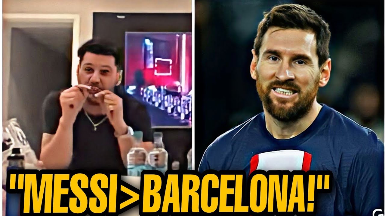 MESSI's brother takes shots at BARCELONA and LAPORTA! - YouTube
