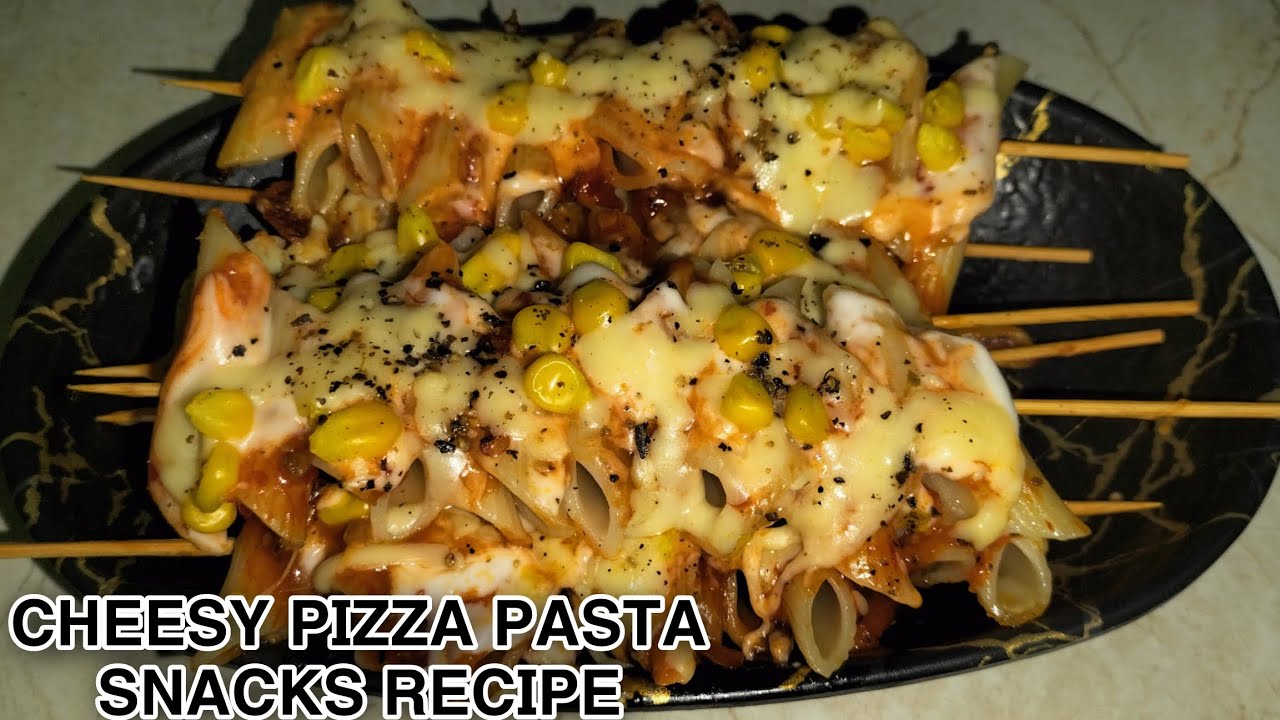 Cheesy Pizza Pasta Recipe || Noorie Kitchen || Ultimate Snacks - YouTube