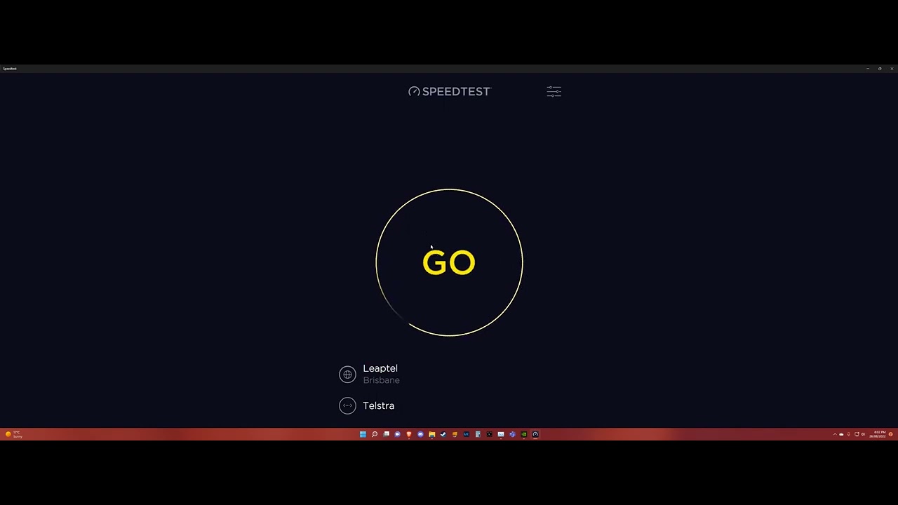 Telstra Velocity FTTP Speedtest - YouTube