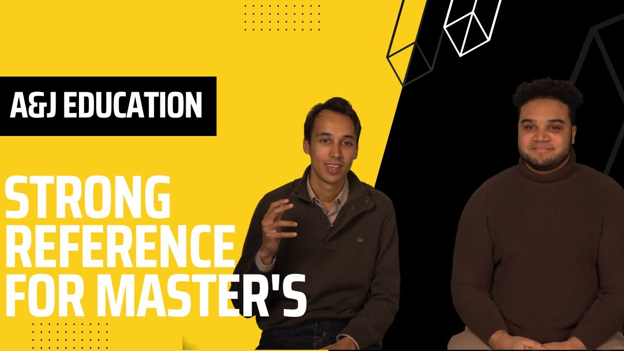 Letter of Recommendation | Securing a reference | A&J Education - YouTube