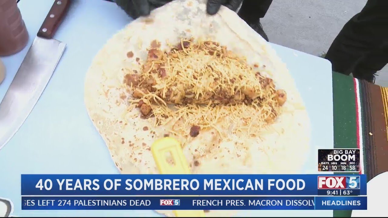 40 Years of Sombrero Mexican Food - YouTube