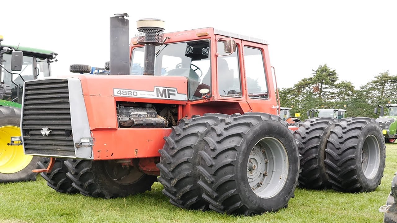 Massey Ferguson 4880 Articulated 4WD Tractor at the 2024 Wheat and ...