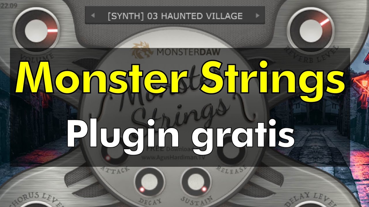 Monster Strings, un plugin gratuito de cuerdas - YouTube