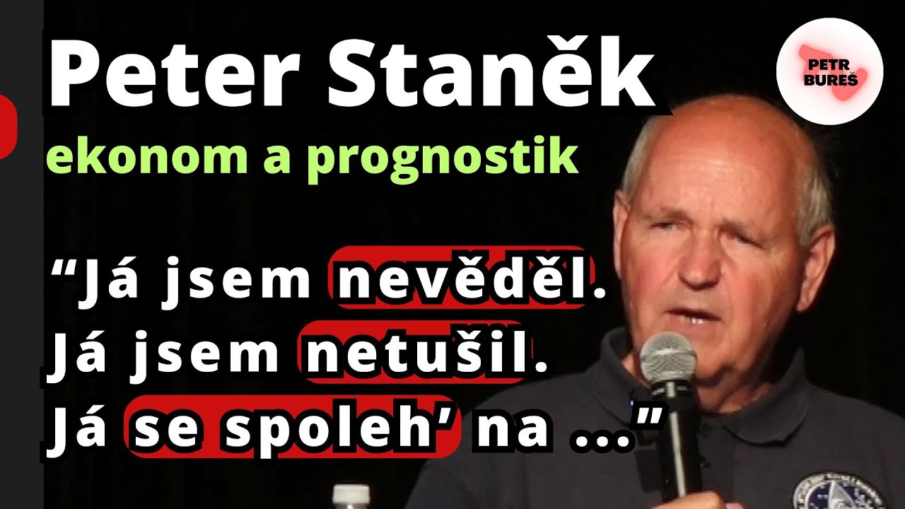 Peter Staněk o tom, že odpovědnost za své myšlení a jednání neseme ...